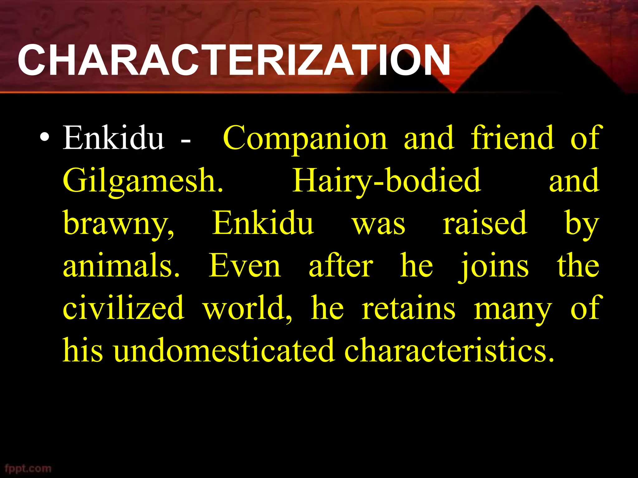EPIC-OF-GILGAMESH (The Epic of Gilgamesh is an epic poem from ancient ...