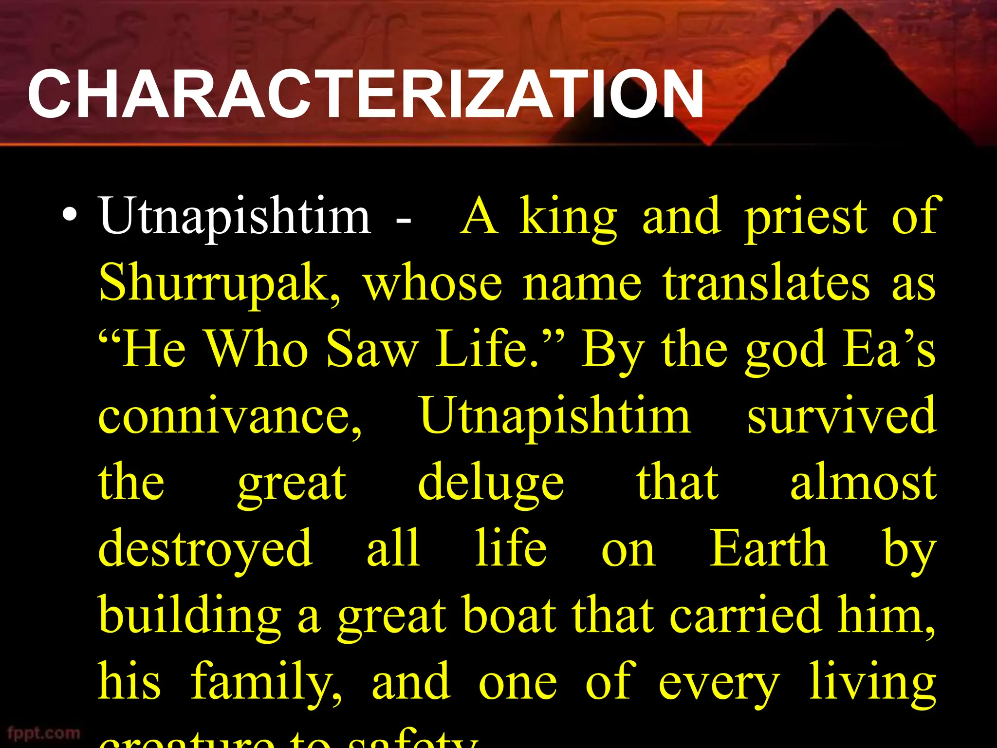 EPIC-OF-GILGAMESH (The Epic of Gilgamesh is an epic poem from ancient ...