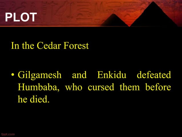 EPIC-OF-GILGAMESH (The Epic of Gilgamesh is an epic poem from ancient ...