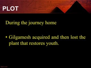 EPIC-OF-GILGAMESH (The Epic of Gilgamesh is an epic poem from ancient ...