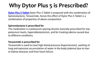 Dytor plus 5 tablet | PPTX