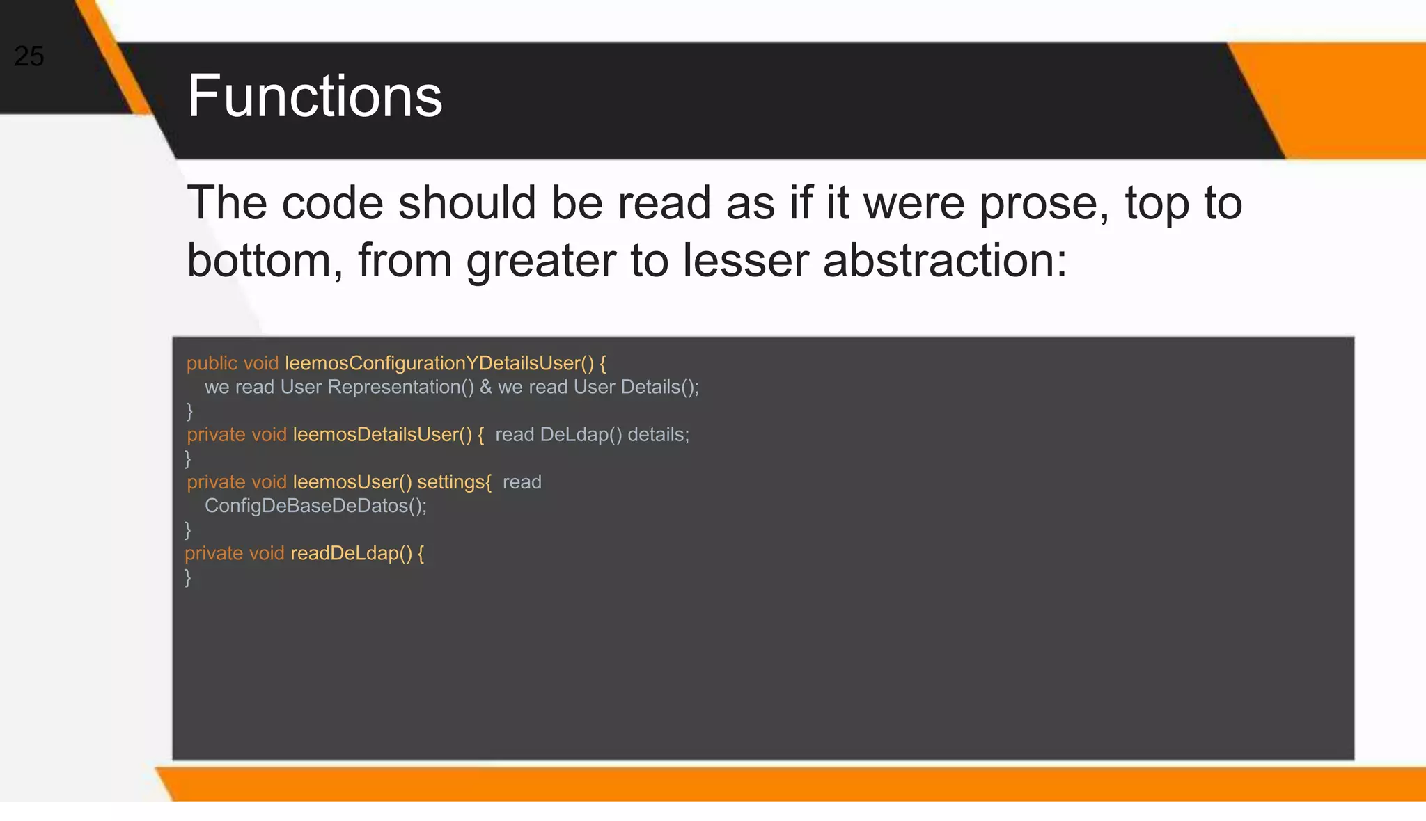 clean code book summary - uncle bob - English version | PPTX | Programming Languages | Computing