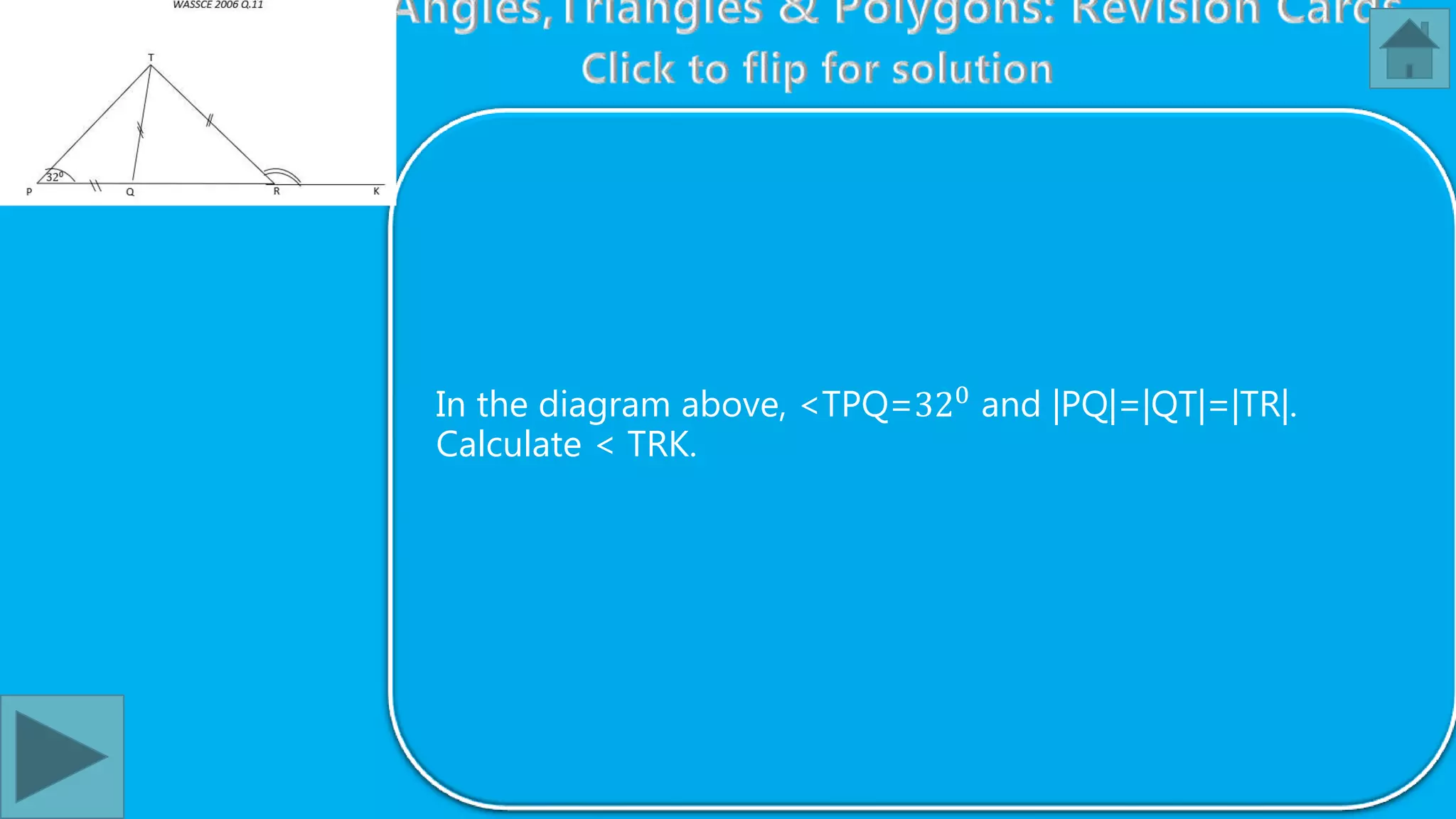 Angles, triangles and polygons revision card | PPSX | Educational ...