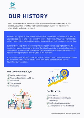 Decipher Zone: Software Development Company Profile | PDF