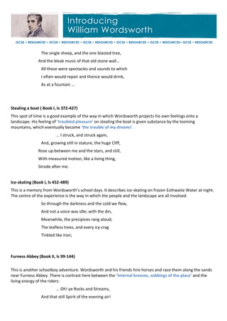 Introducing william wordsworth secondary pack(1) 1(0) | PDF