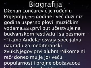 Dzenan Loncarevic | PPT