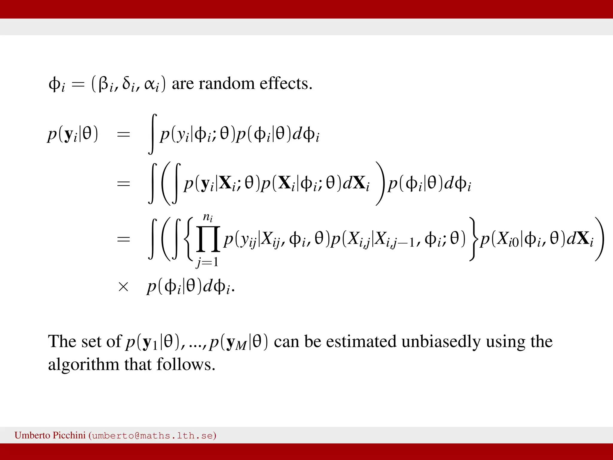 Inference via Bayesian Synthetic Likelihoods for a Mixed-Effects SDE ...