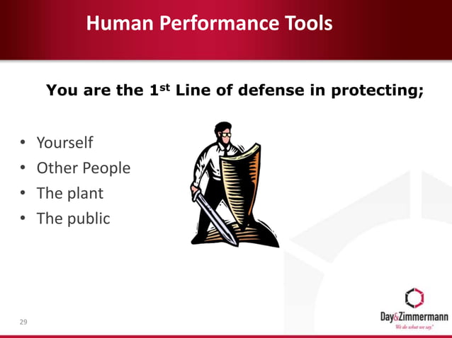 Dz human performance fenoc july 2015rev1 | PPT