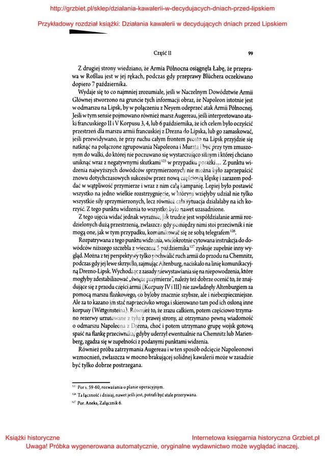 Dzialania kawalerii-w-decydujacych-dniach-przed-lipskiem | PDF