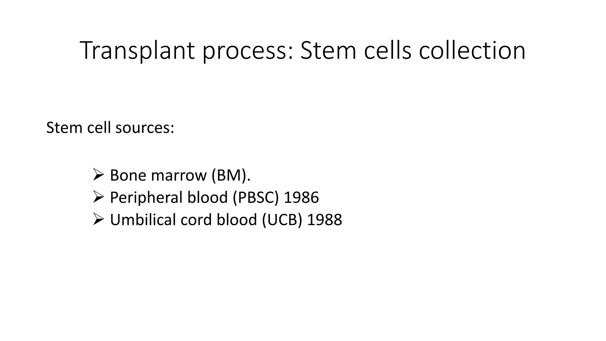 HEMATOPOIETIC STEM CELL TRANSPLANTATION | PPTX
