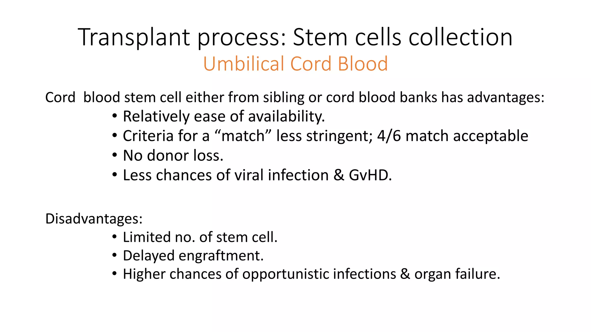 HEMATOPOIETIC STEM CELL TRANSPLANTATION | PPTX