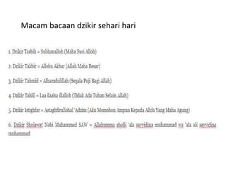 Dzikir | PPT