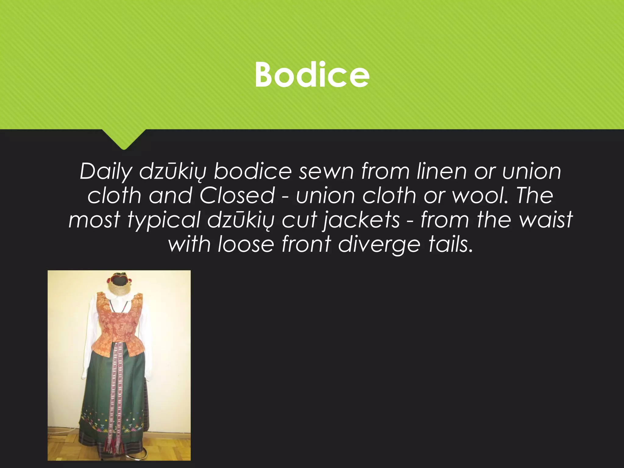 Dzūkija traditional clothes | PPT