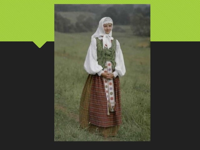 Dzūkija traditional clothes | PPT