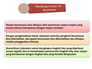 Model Konseling Behavioral teknik Dezensitisasi Sistematis | PPTX