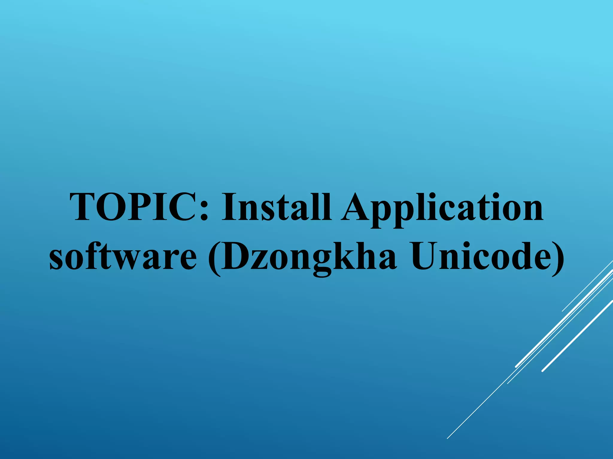 DZONGKHA UNICODE.pptx