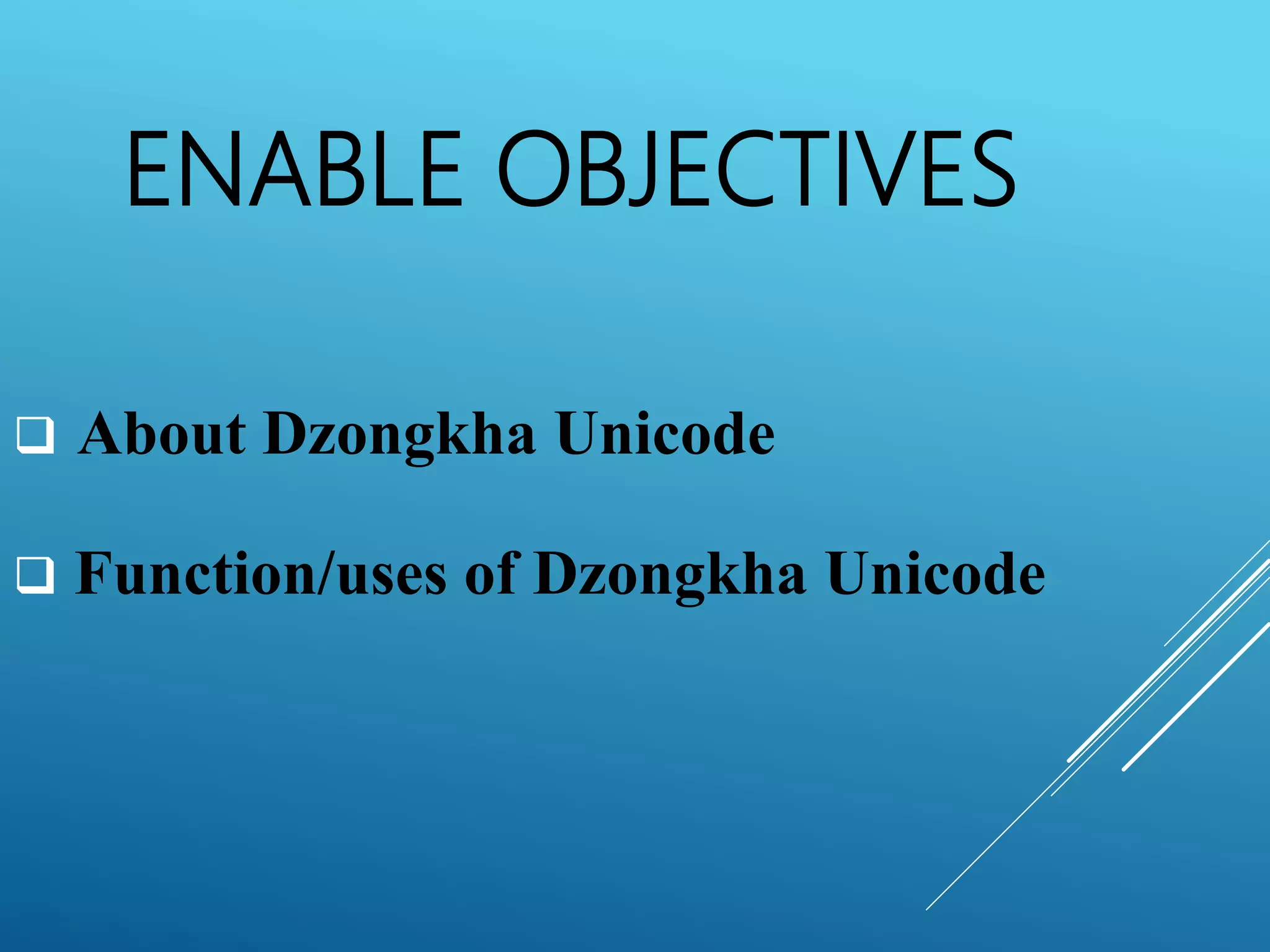 DZONGKHA UNICODE.pptx