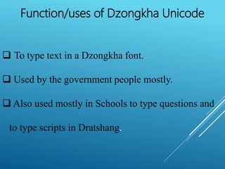 DZONGKHA UNICODE.pptx