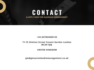 Guardian Management Pitch Deck | PDF