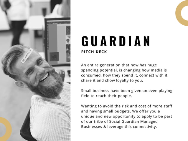 Guardian Management Pitch Deck | PDF