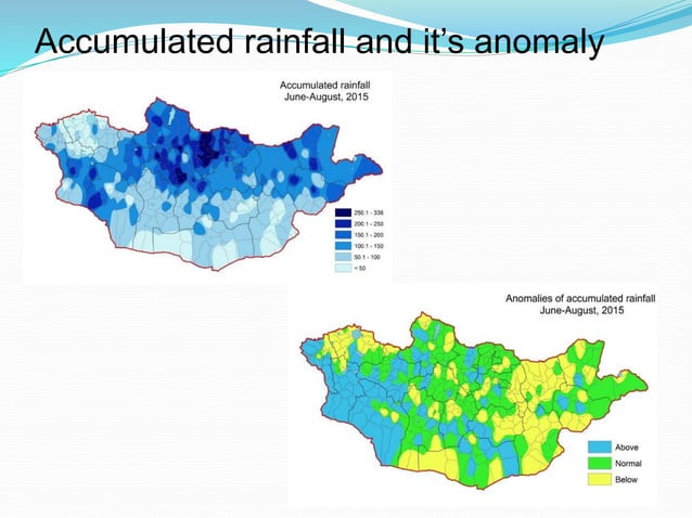 Dzud risk mapping for geomeeting | PPTX | Weather | Science