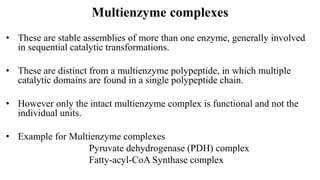 E 01 Classification and Properties of enzymes | PPT