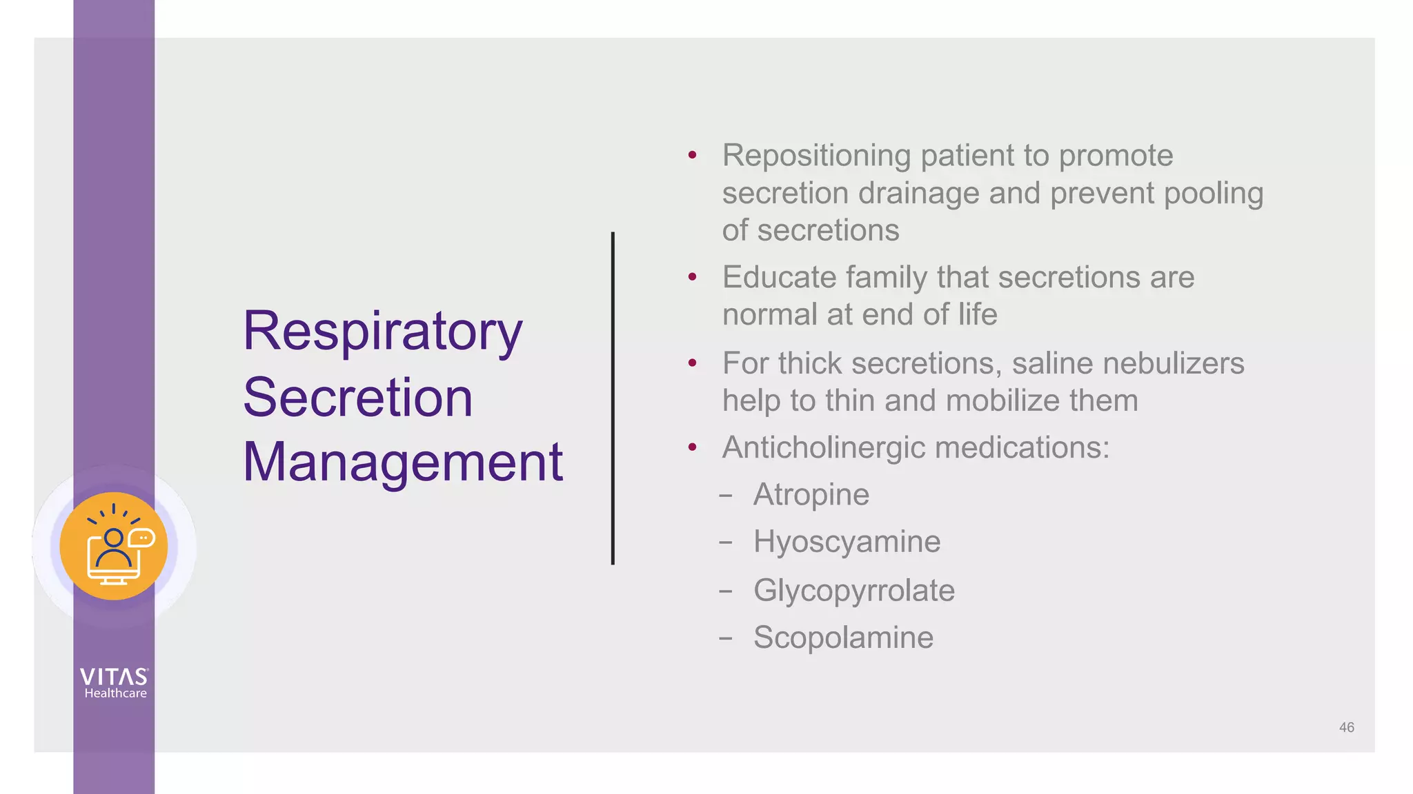 Respiratory Symptoms in the Terminally Ill Patient | PDF