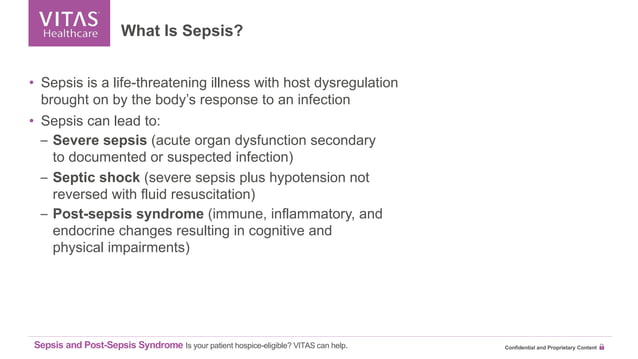 Sepsis and Post-Sepsis Syndrome | PPT