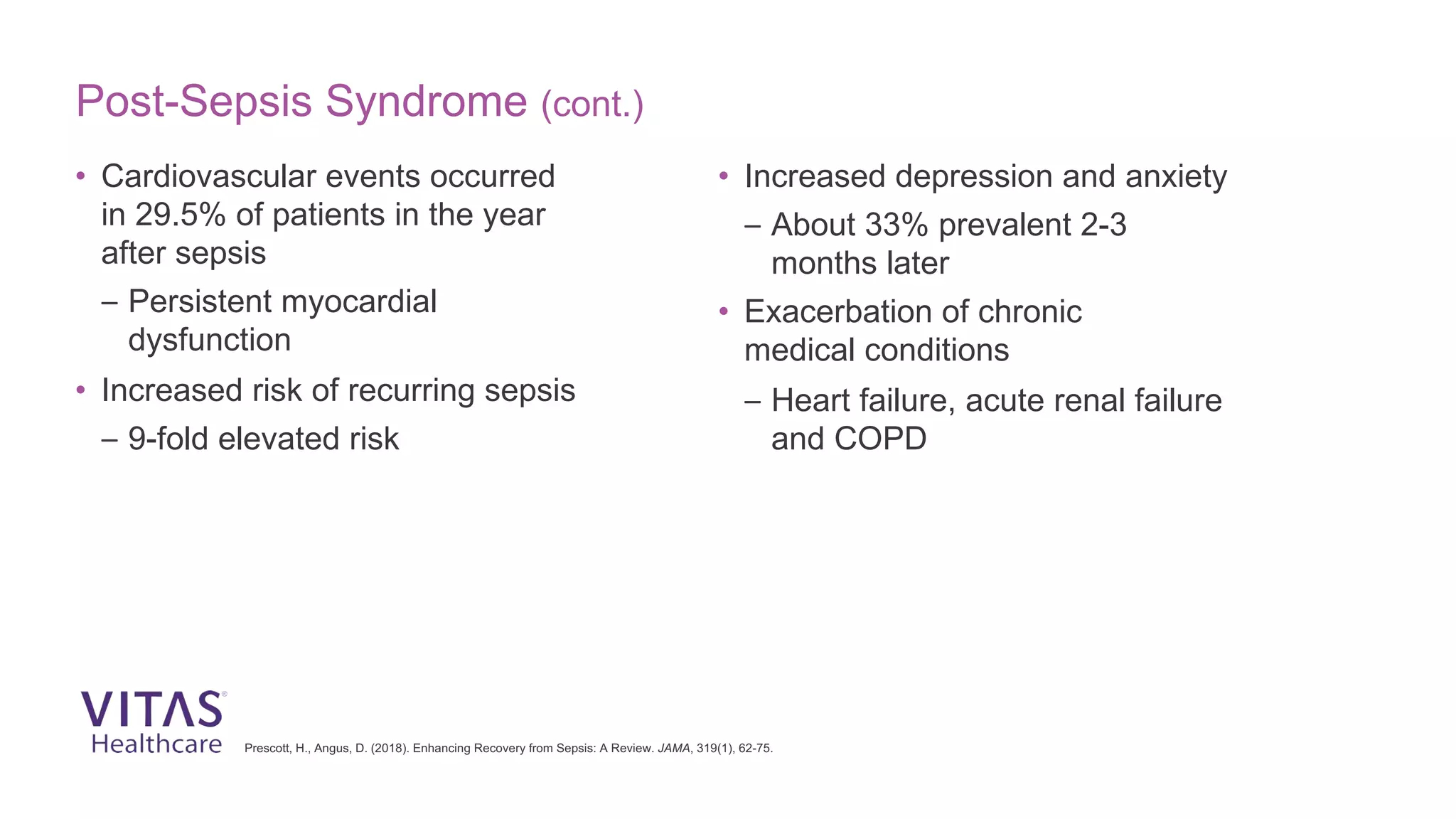 Sepsis and Post-Sepsis Syndrome | PPT