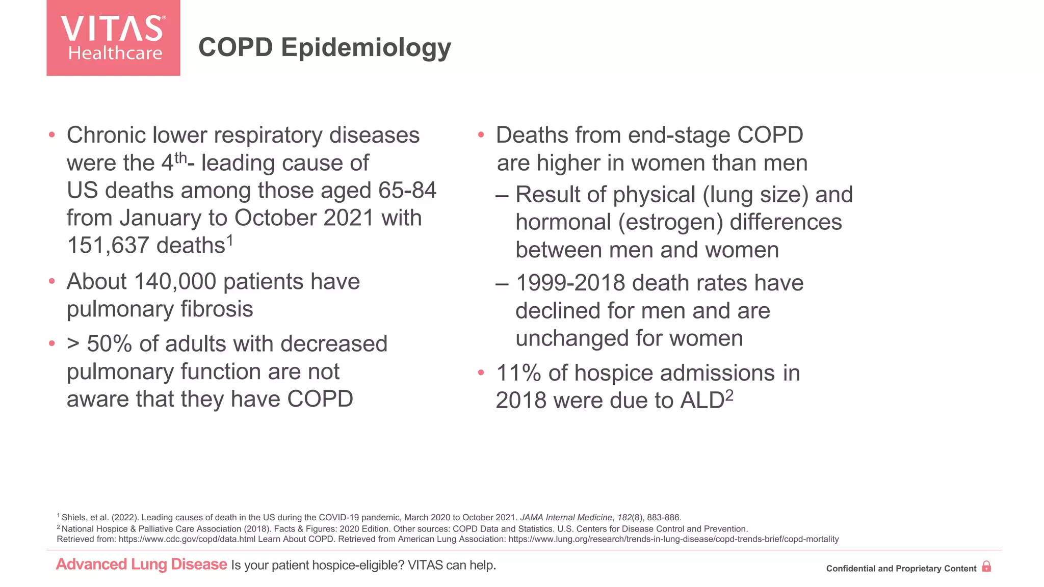 Advanced Lung Disease: Prognostication and Role of Hospice | PDF | Lung and Respiratory Health ...
