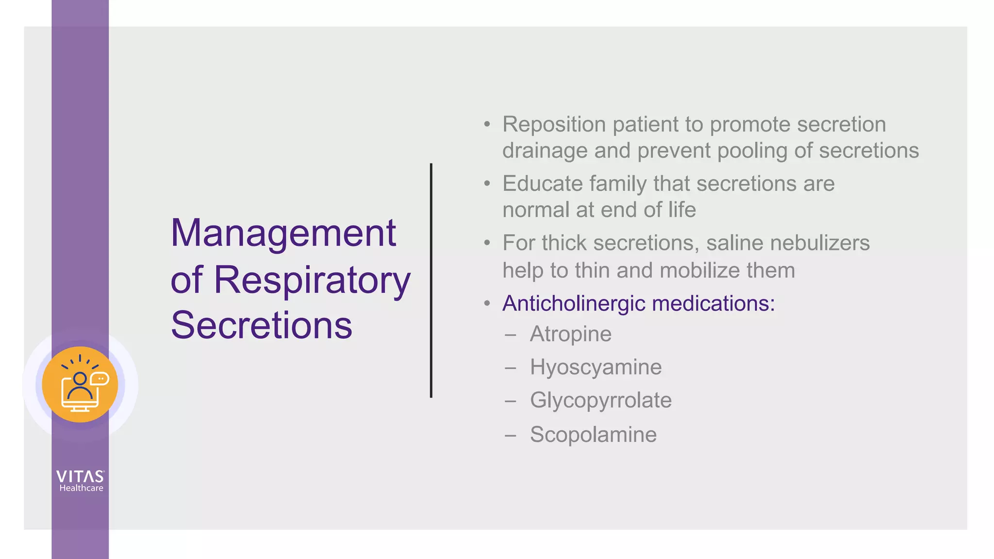 Respiratory Symptoms in the Terminally Ill Patient | PDF
