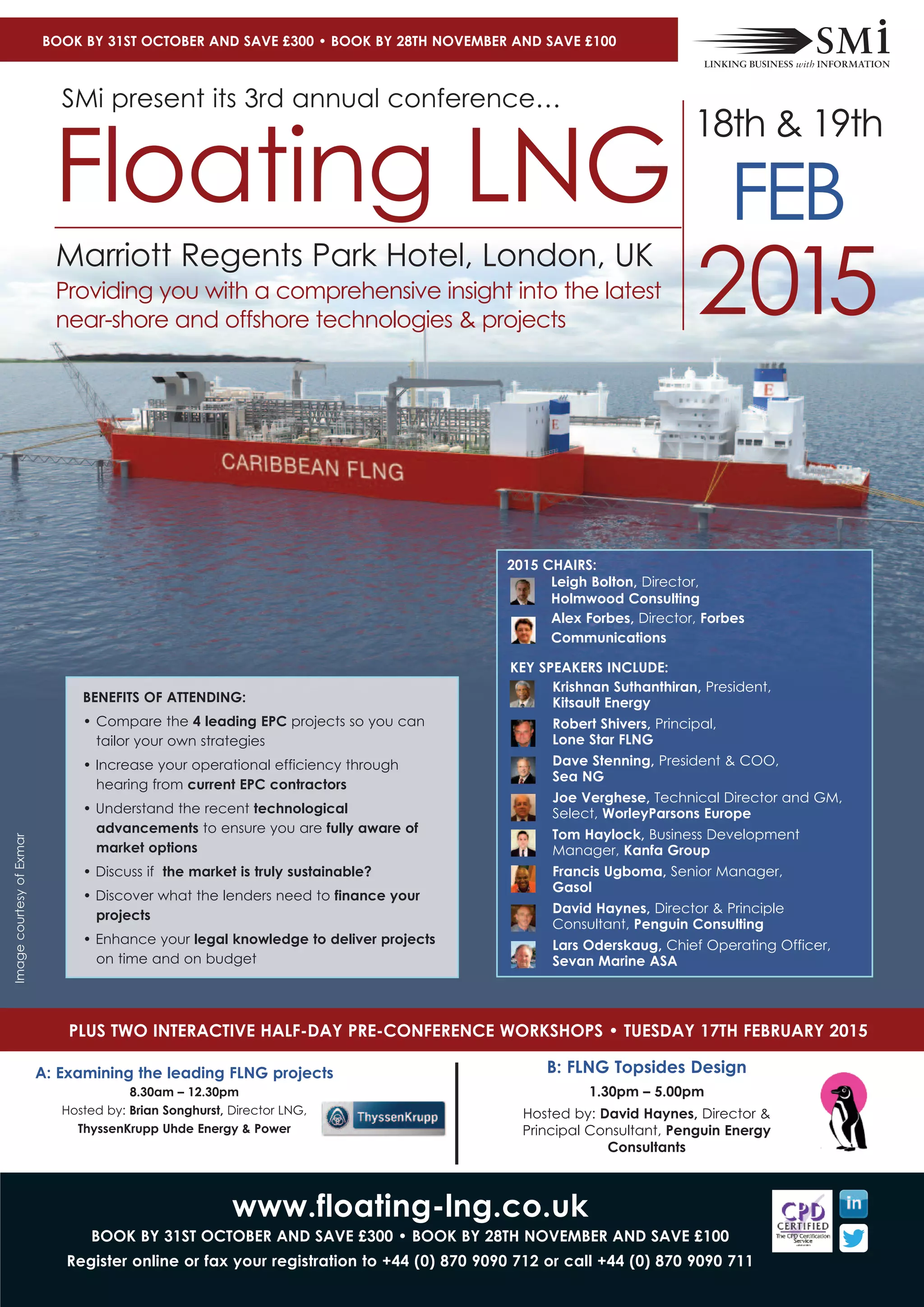 SMi Group's 3rd annual FLNG conference | PDF | Business Utilities | Business