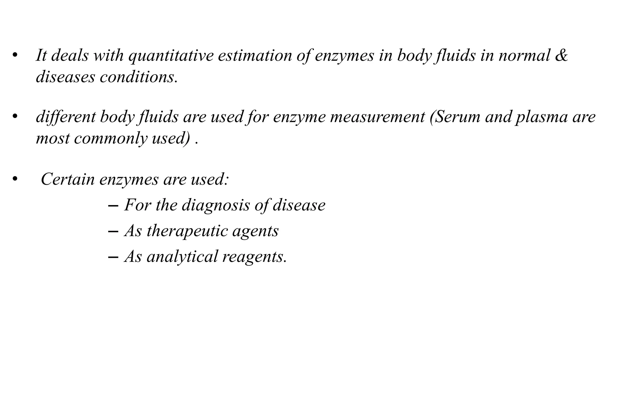 E 05 Clinical Enzymology (Iso enzymes & Diagnostic Imp of Enzymes) | PPTX