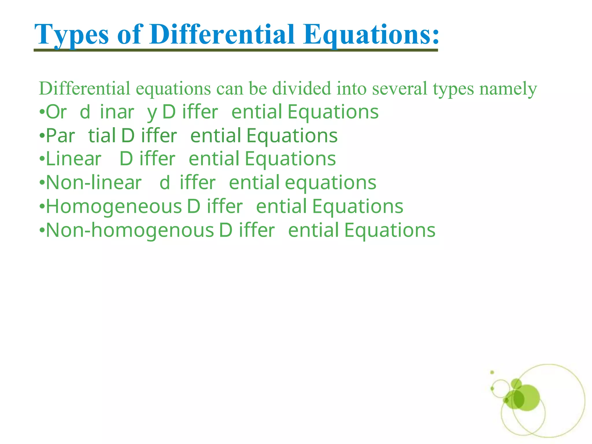 Differential Equations | PDF