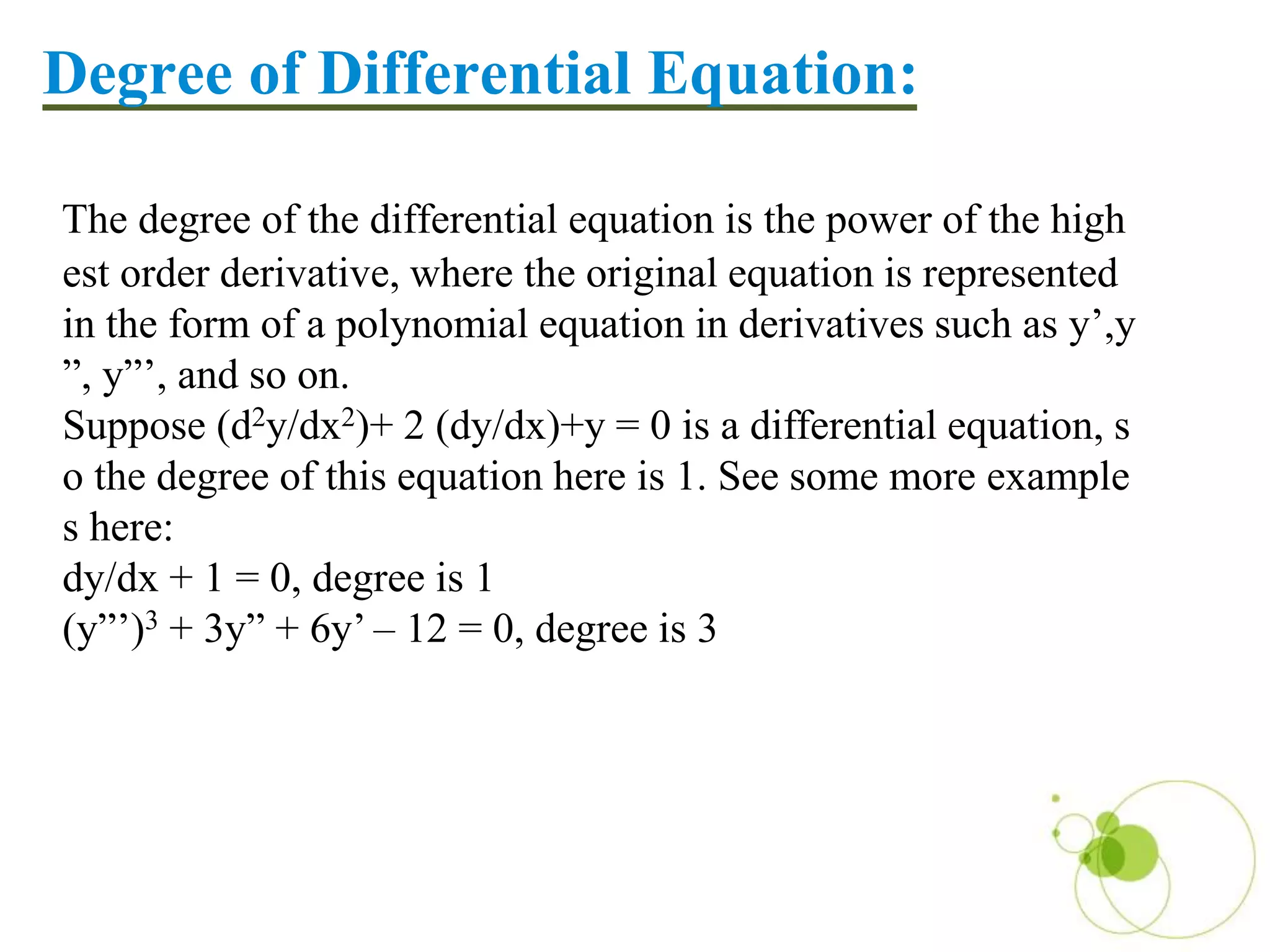 Differential Equations | PDF