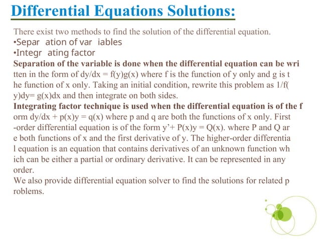 Differential Equations | PDF | Physics | Science