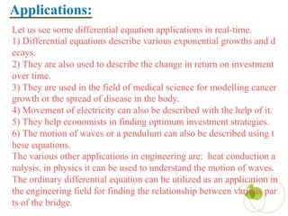Differential Equations | PDF