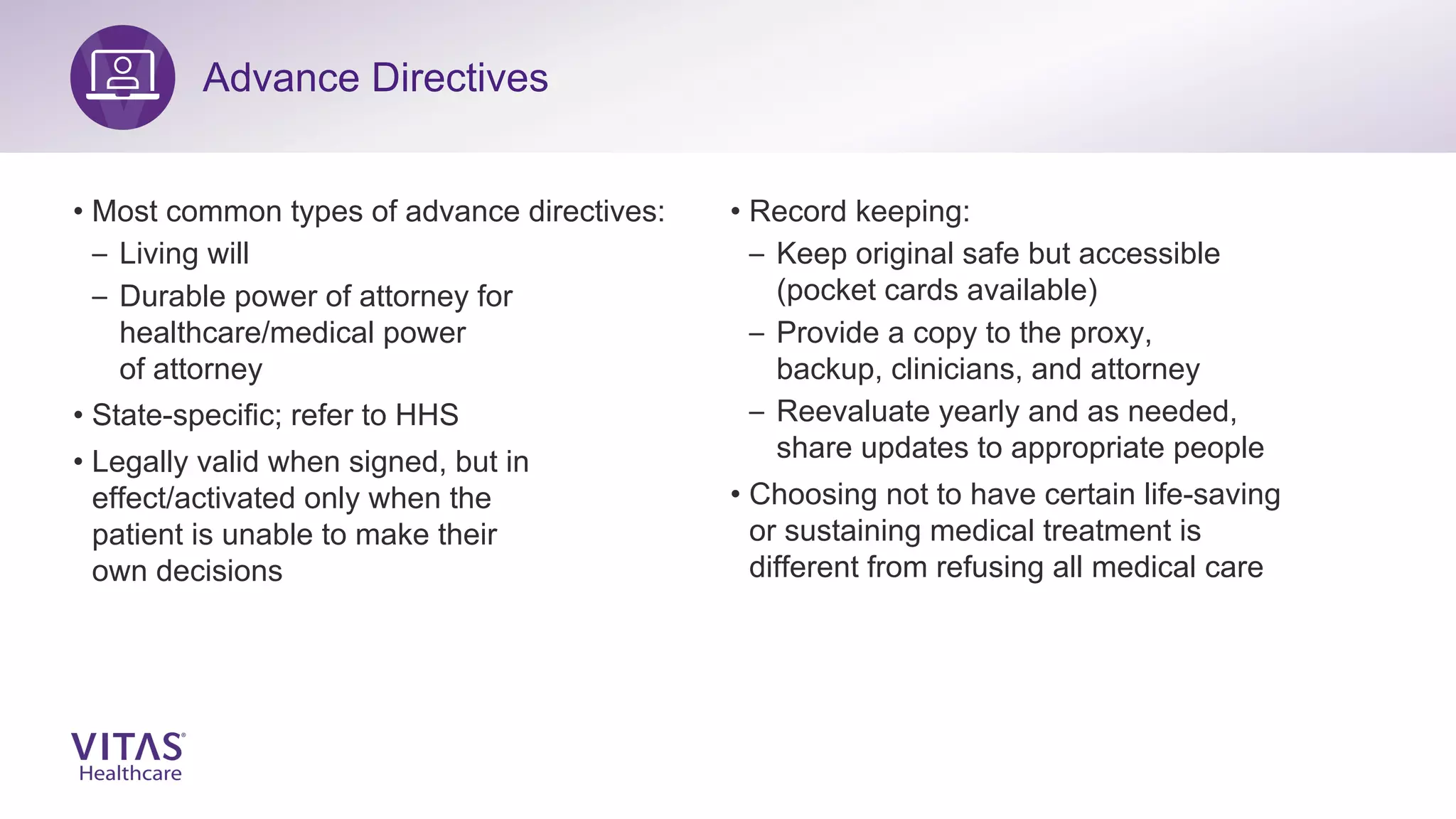 Advance Directives and Advance Care Planning | PDF