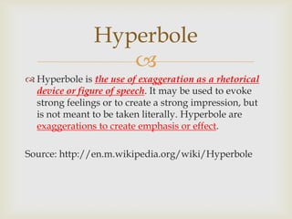 E 105 walking free - hyperbole | PPT