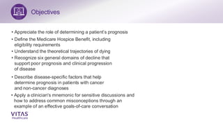 Determining Prognosis in Cancer and Non-Cancer Diagnosis | PDF