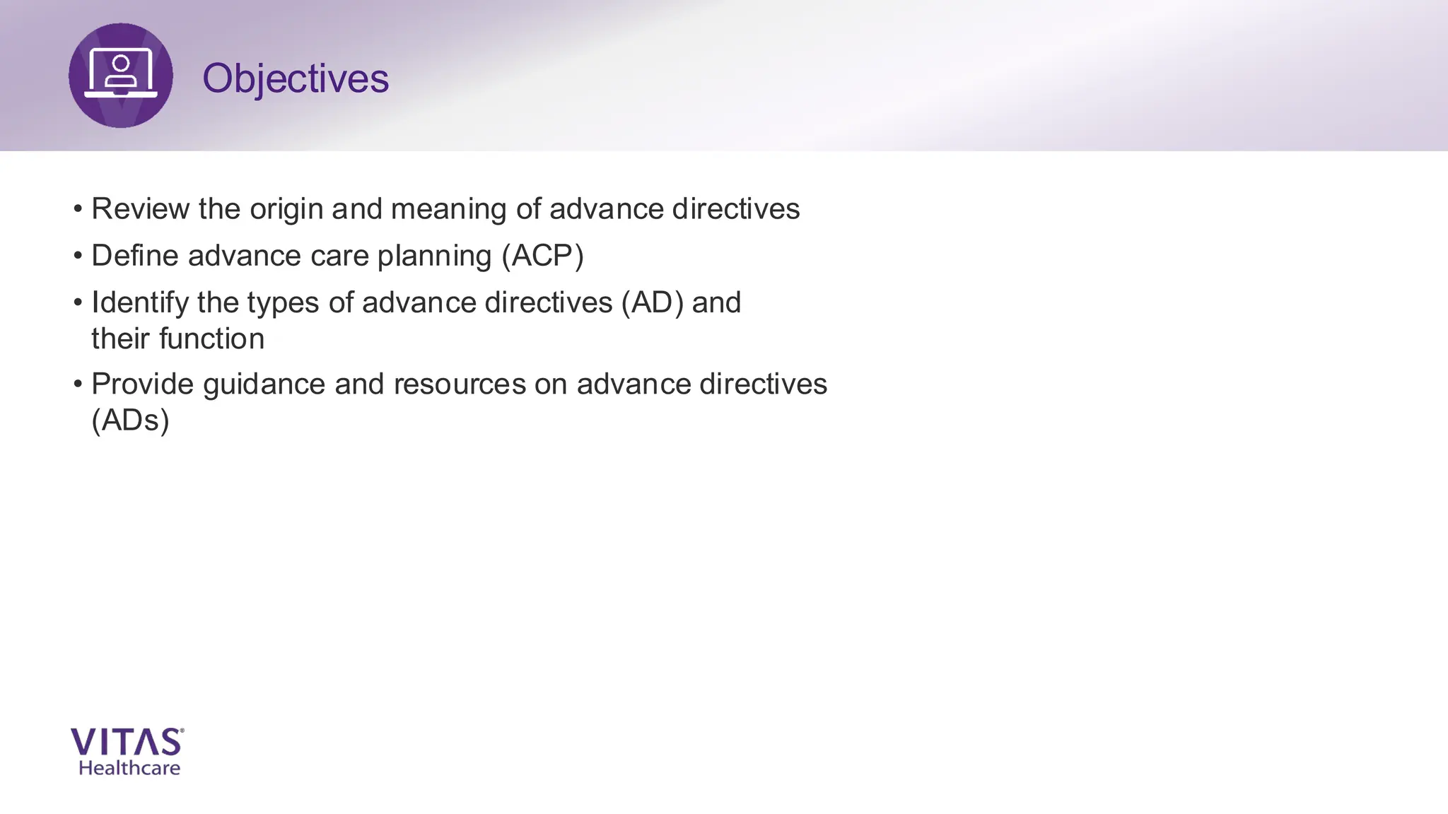 Advance Directives and Advance Care Planning | PPT