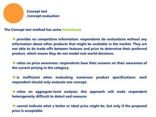 Methods for Pricing Research | PDF
