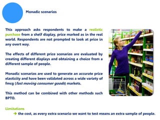 Methods for Pricing Research | PDF