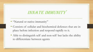 Slides on the Immune System | PPT