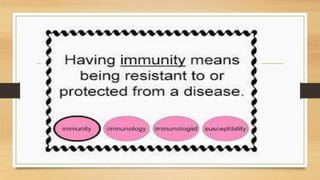 Slides on the Immune System | PPT