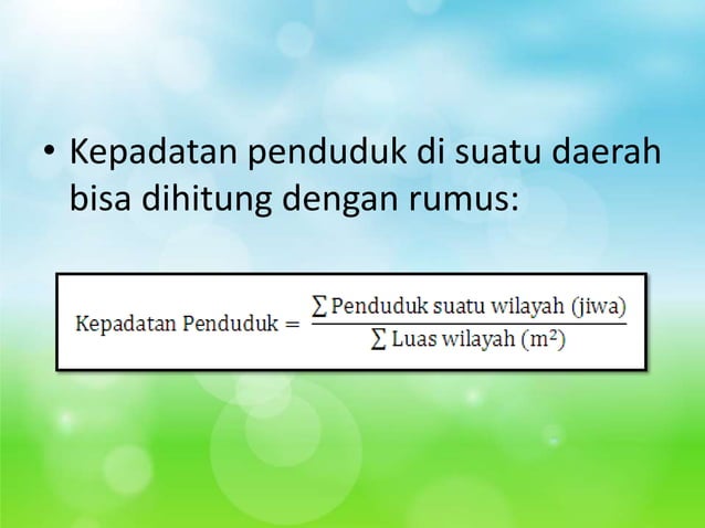 Geografi - Permasalahan Kependudukan dan Solusinya | PPTX