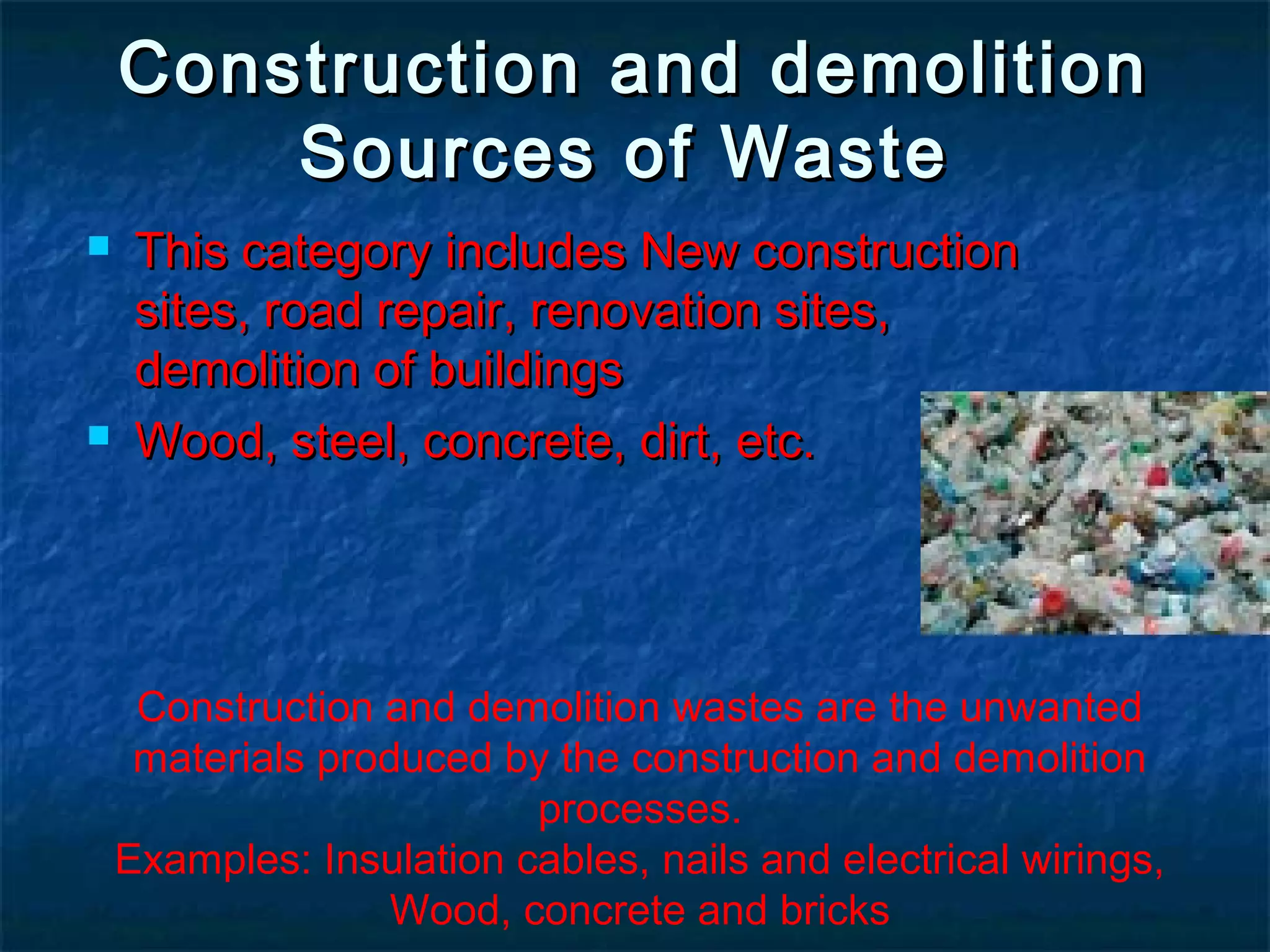 Waste Generation & Management | PPT