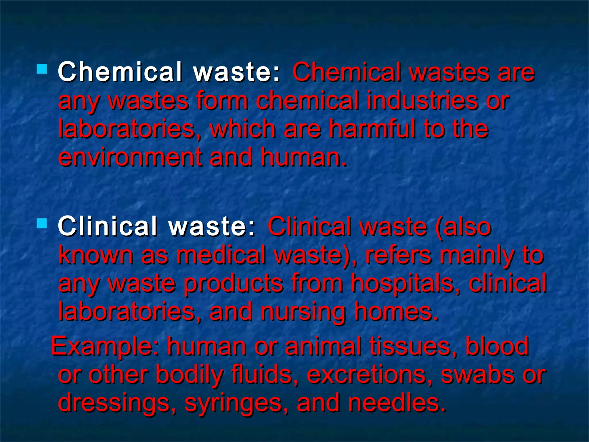 Waste Generation & Management | PPT