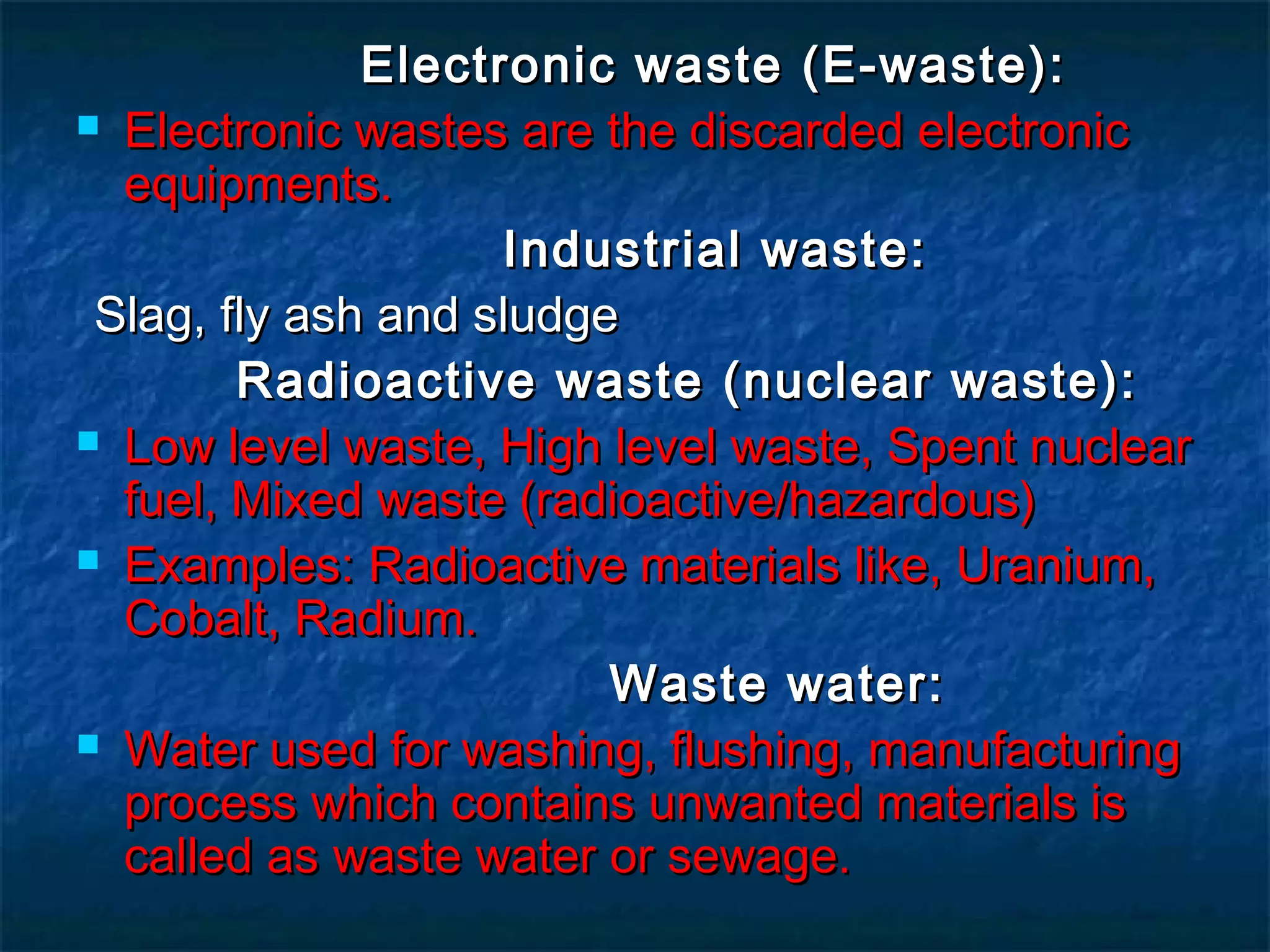 Waste Generation & Management | PPT