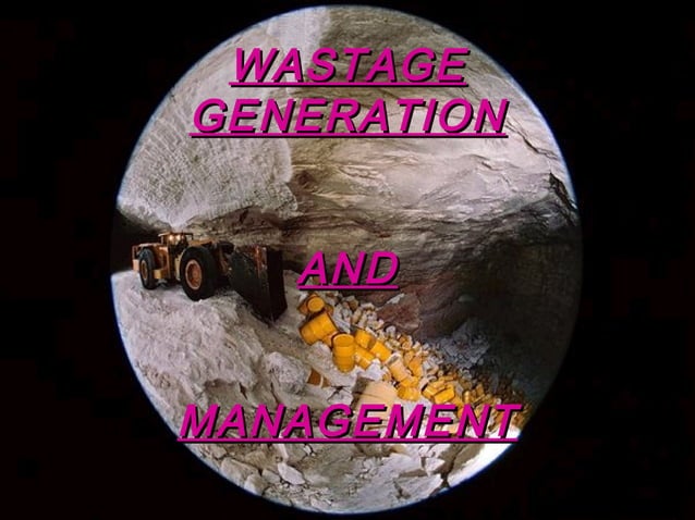 Waste Generation & Management | PPT